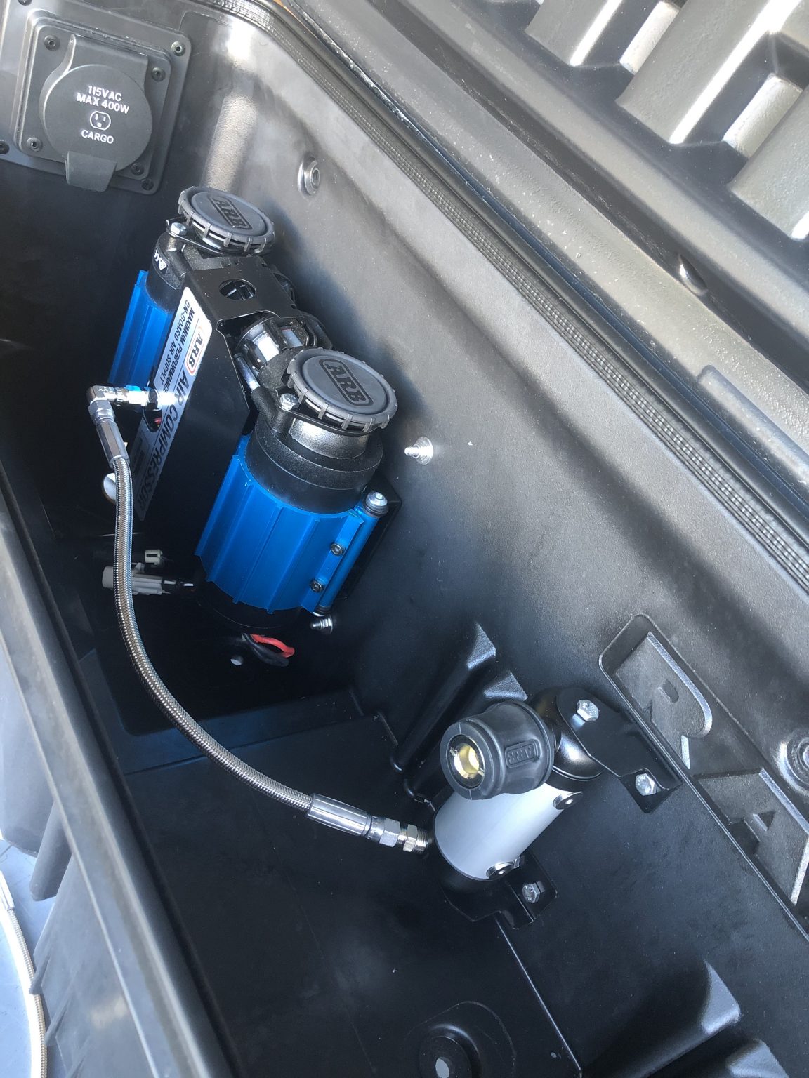 RamBox ARB Twin Compressor Backing Plate | Dethloff Mfg