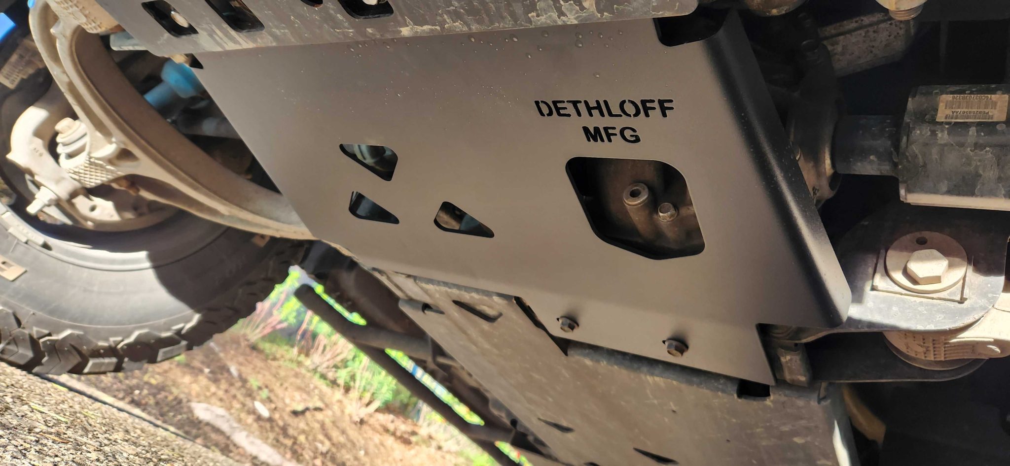 Steering Rack & Front Differential Armor: 2019-26 Ram 1500 | Dethloff Mfg