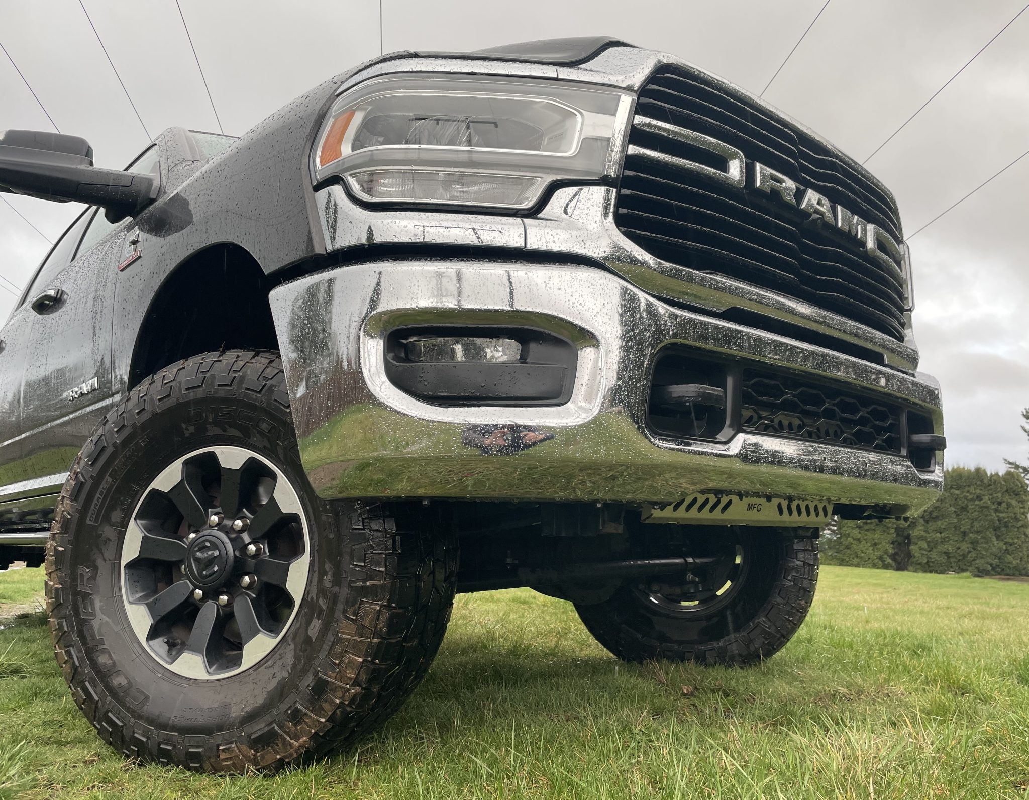 Direct-Mount Intercooler Guard: 2019+ Ram 2500/3500/4500/5500 ...